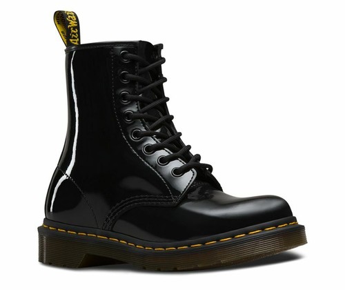 Dr Martens Doc 8 Hole 1460 Black Patent 11821011 | eBay UK