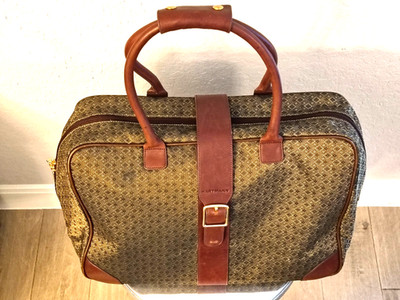 Hartmann Luggage Wings Collection Cognac Leather Trim Carry On Bag | eBay