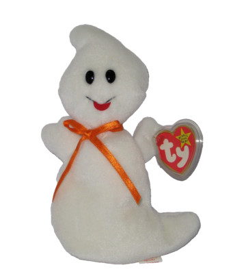 RARE SPOOKY GHOST HALLOWEEN TY BEANIE BABIE WITH TAG FREE SHIPPING | eBay