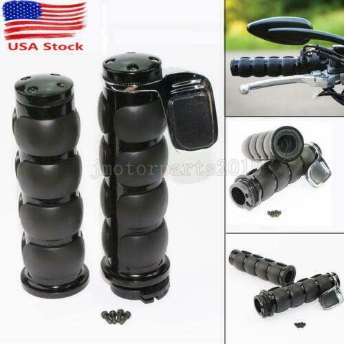 1" Handle Bar End Hand Grips For Kawasaki Vulcan VN 1700 Voyager ...
