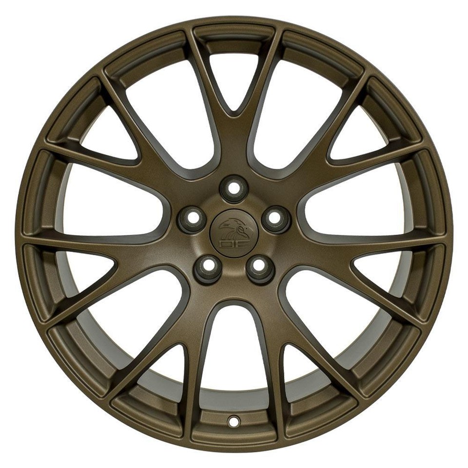 2528 Bronze 20 inch Staggered Rims Set Fit Charger Challenger 300 ...