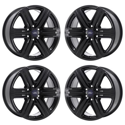 20" FORD EXPEDITION GLOSS BLACK EXCHANGE WHEELS RIMS FACTORY OEM 10143 ...