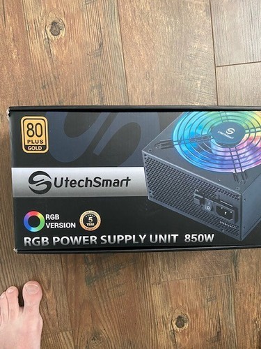 utechSmart RGB modular power supply unit 850w 80 plus gold | eBay
