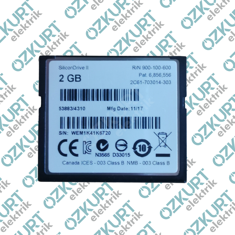 BECKHOFF CX1900-0025 COMPACT FLASH CARD CX1900 0025 BECKHOFF MEMORY ...