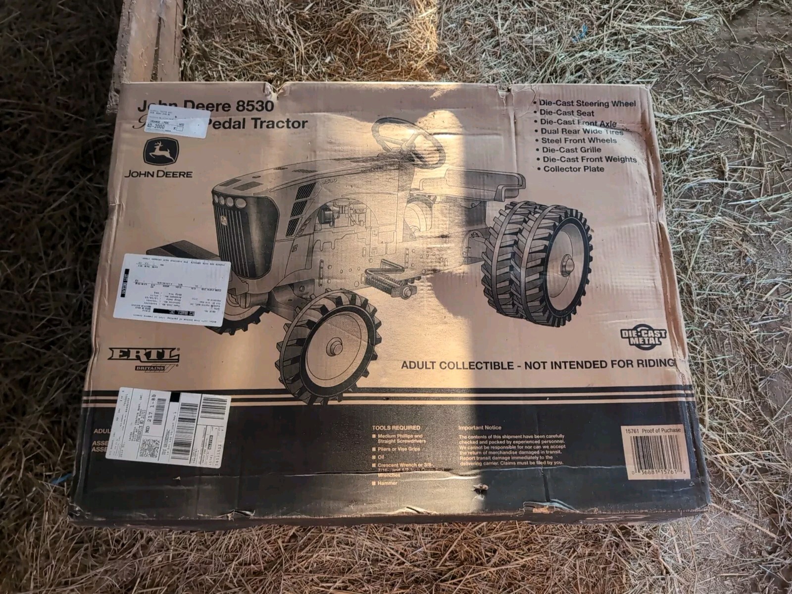 Ertl John Deere 8530 Pedal tractor | eBay