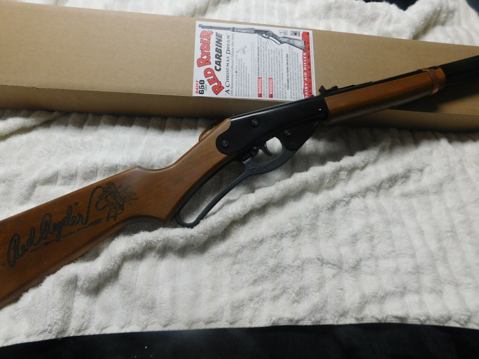 AUTHENTIC Daisy Red Ryder Christmas Story DREAM BB Gun Compass Limited ...