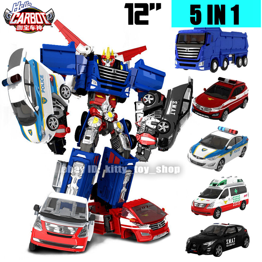 Hello Carbot Combiner PENTA STORM 12" Deformable Robot Figure 1/36 ...
