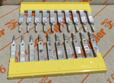 5pcs Weidmuller Wiring Terminals Connecting piece ZQV 2.5/10 ...