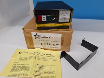 Texas Star DX 250 HDV 10m CW transmitter Toshiba 2sc2290 | eBay