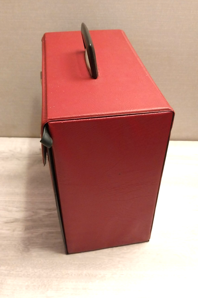 Vintage LP Vinyl Record Storage Box / Case - 1980s Retro LP's Carry Box ...