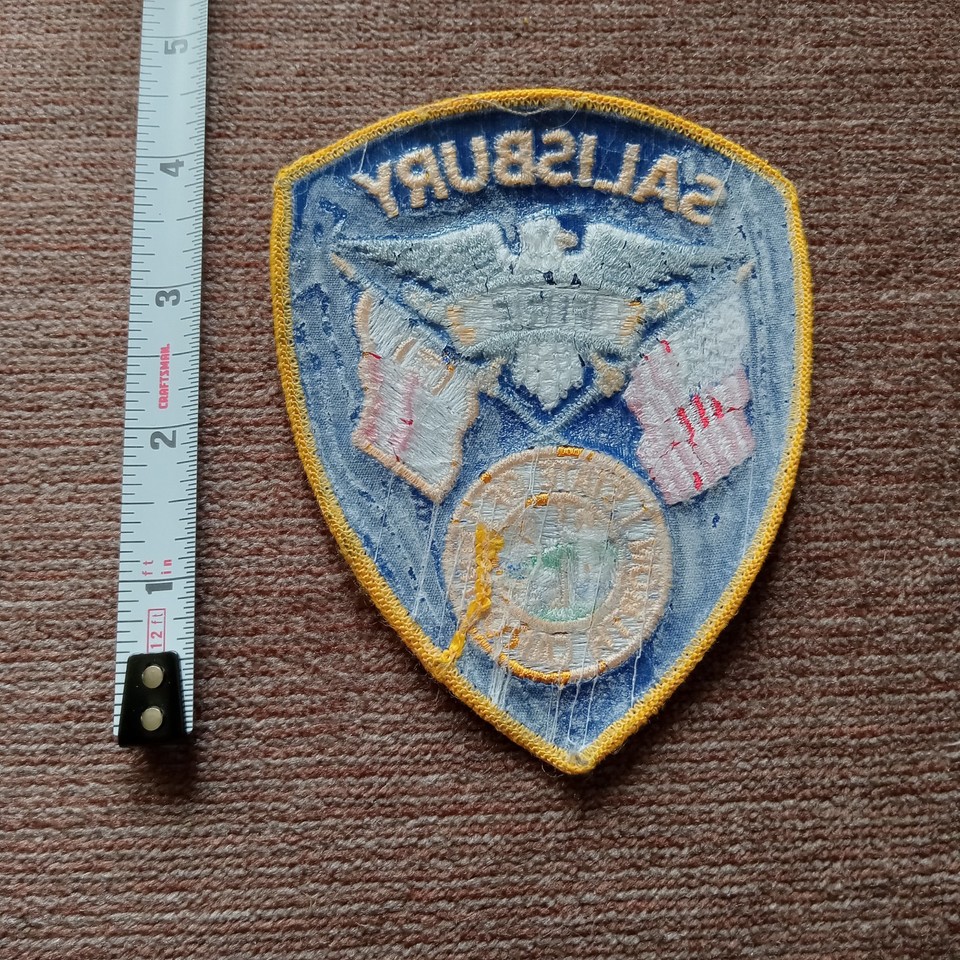 Salisbury NC North Carolina Fire Department Fireman Shoulder Patch NOS ...