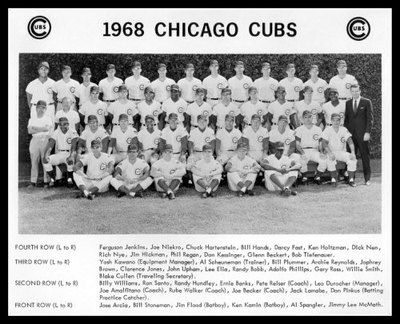 1968 Chicago Cubs Team Photo 8X10 | eBay