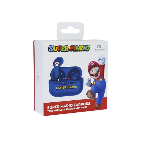 P.Derive Otl - Tws Earpods - Super Mario Blue (Sm0858) Toy NEUF ...