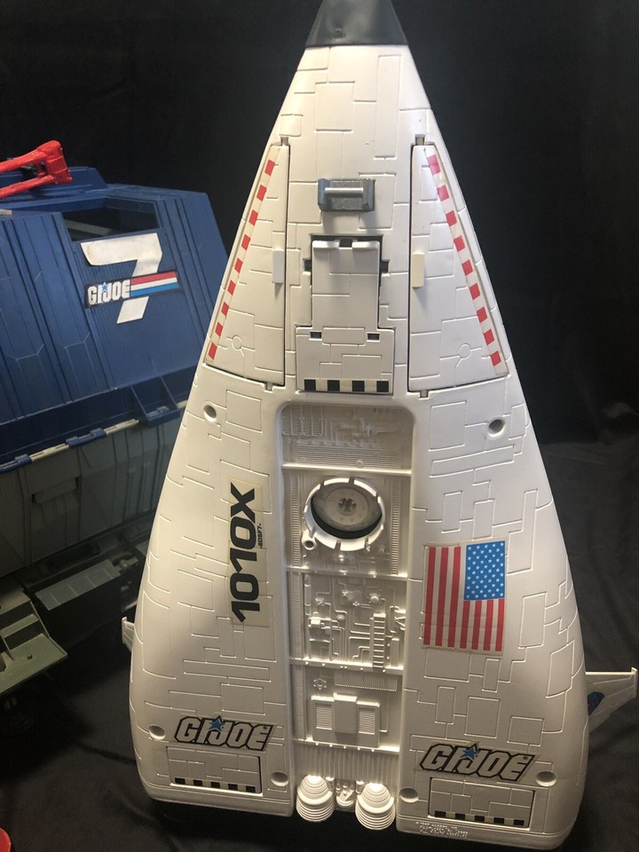 GI Joe Defiant Space Shuttle Crawler 1987 Hasbro 99.5% Complete W ...