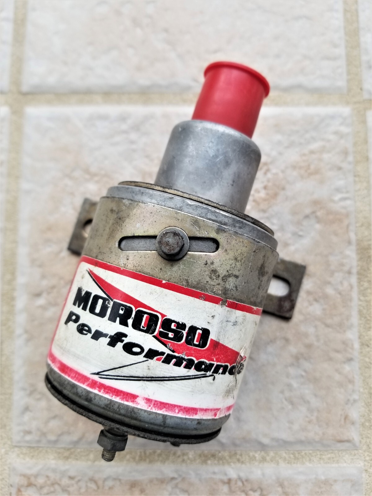 NOS 1960s Jones Moroso Tachometer Cable Drive Overspeed Shutoff Rev ...