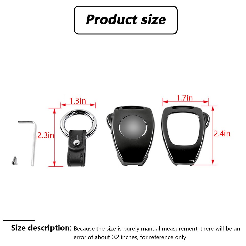 for 2005-2007 Jeep Liberty/Dodge Nitro Key Fob Cover Case Decor Shell ...