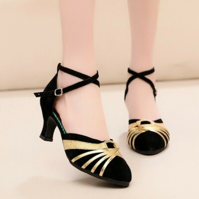 Women's Dance Shoes Rumba Waltz Prom Ballroom Latin Salsa Adult Soft ...