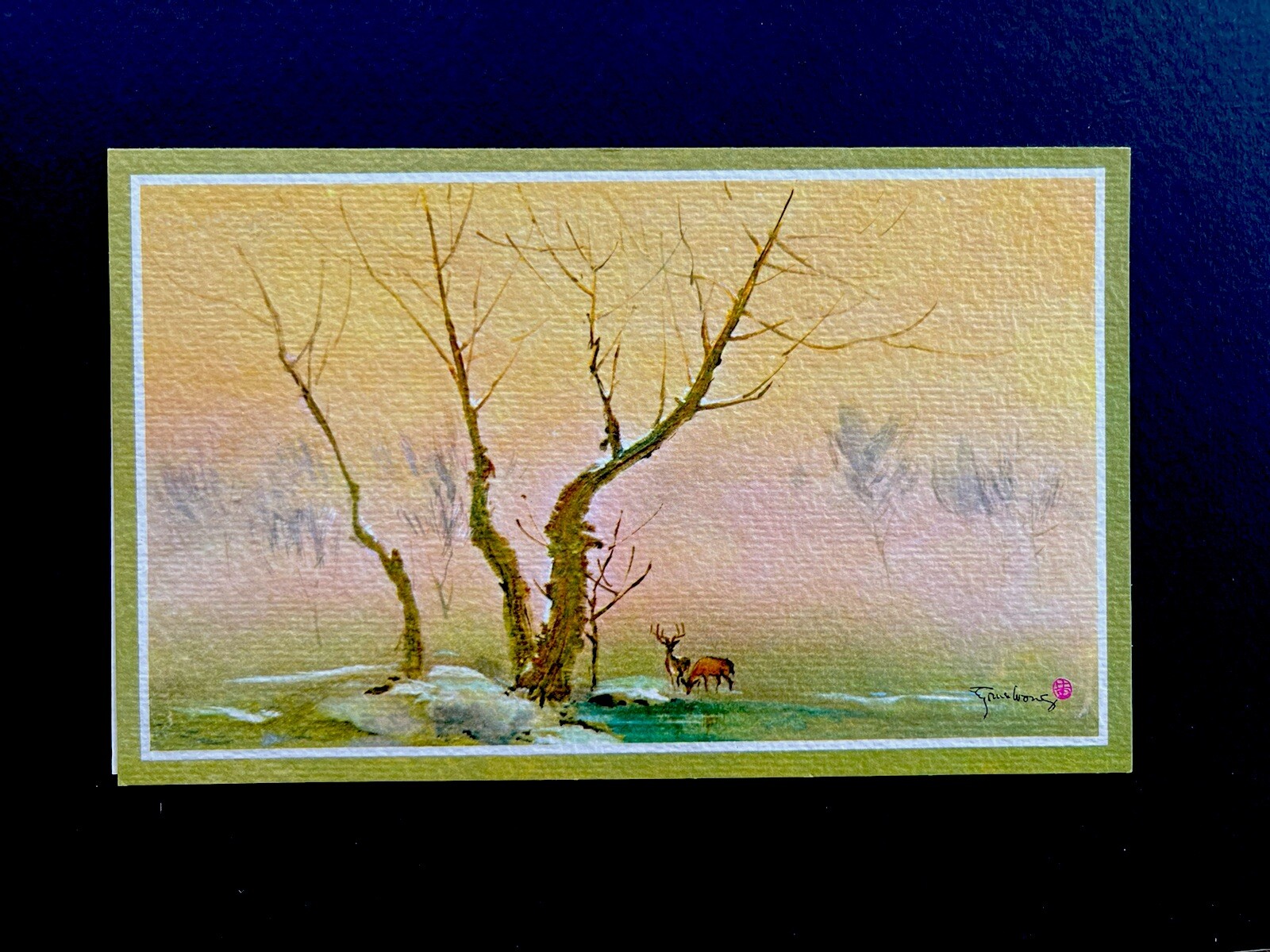 VTG Tyrus Wong Xmas Greeting Card Collection Of 6 Exclusive to United ...