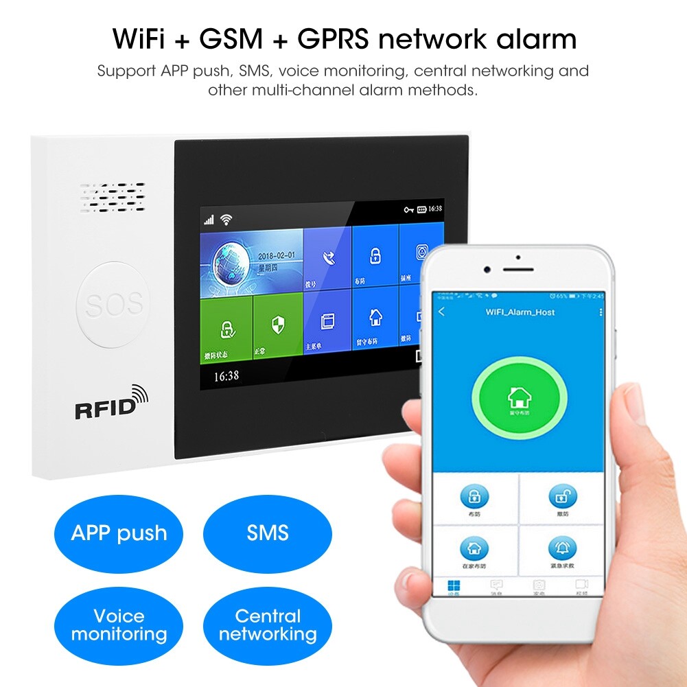 Wireless Alarm System Wireless House Alarm Kits | Home Alarm Kit | ERA