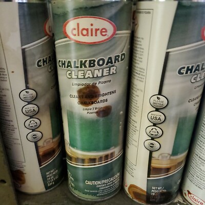 Claire 19 oz Chalkboard Cleaner . Fully tested and ready to ship as per ...