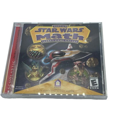 Scholastic Star Wars Math VTG 2002 PC Video Learning Game Ages 6-9 | eBay