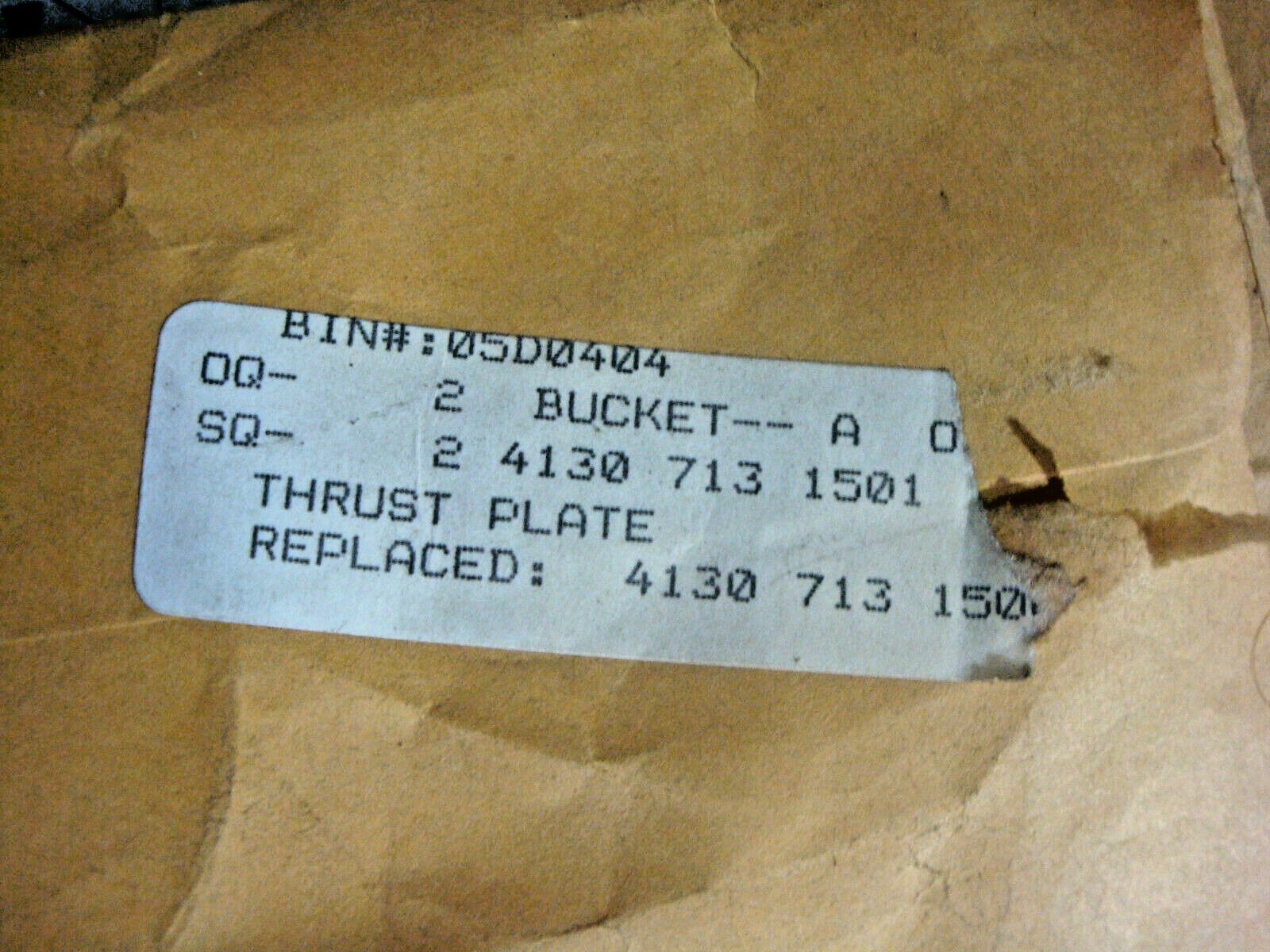 STIHL 41307131501 THRUST PLATE 4130-713-1500 TRIMMER NOS OEM | eBay