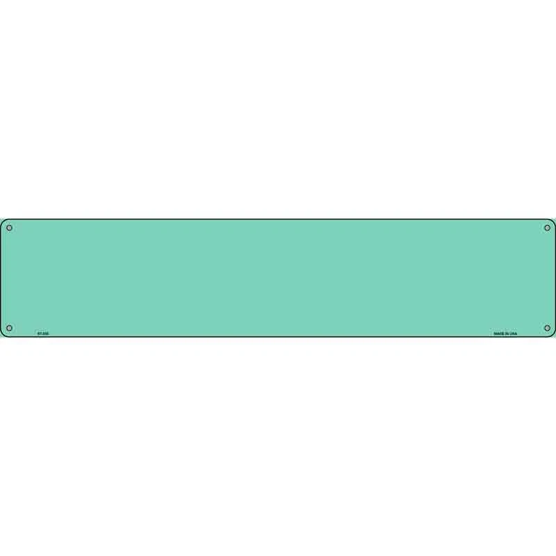 Finished Mint Green Sign