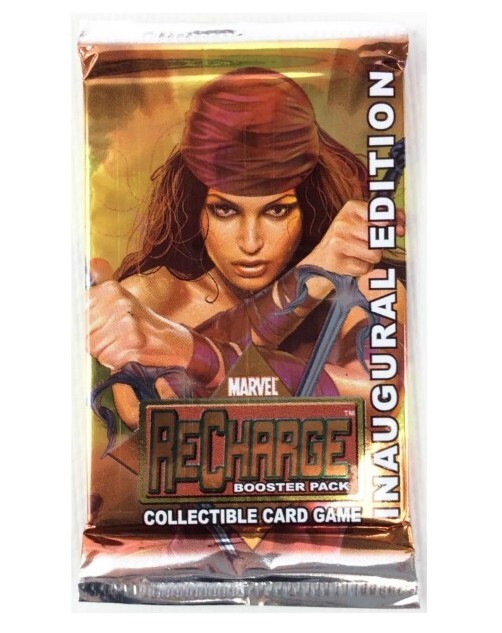 Marvel Comics Marvel ReCharge Inaugural Ed Booster Pack New - 1552 | eBay