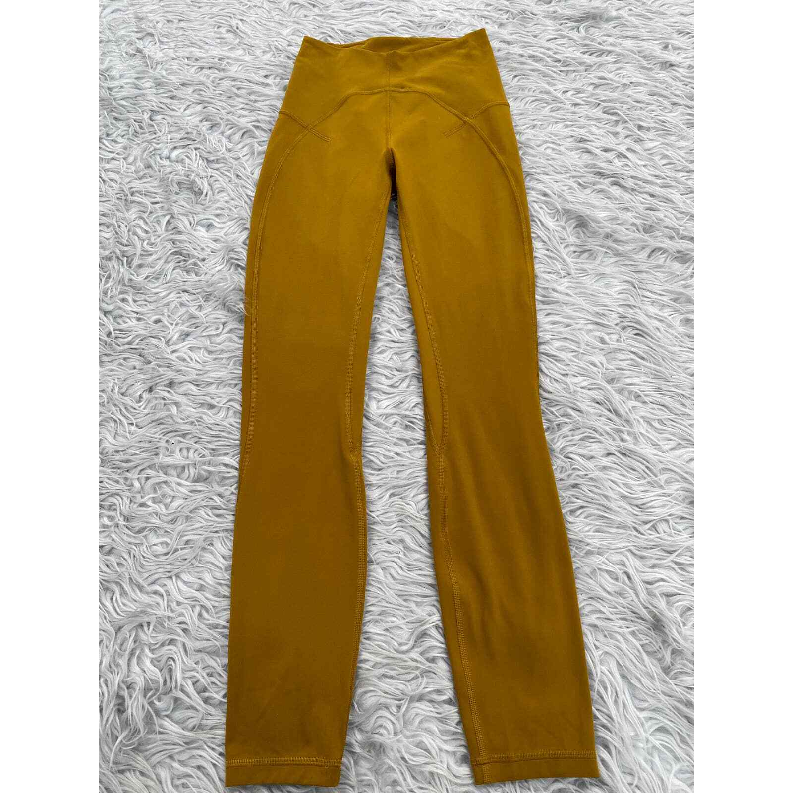 Lululemon Unlimit High Rise Tight 25" Gold Spice Sz 2… - Gem