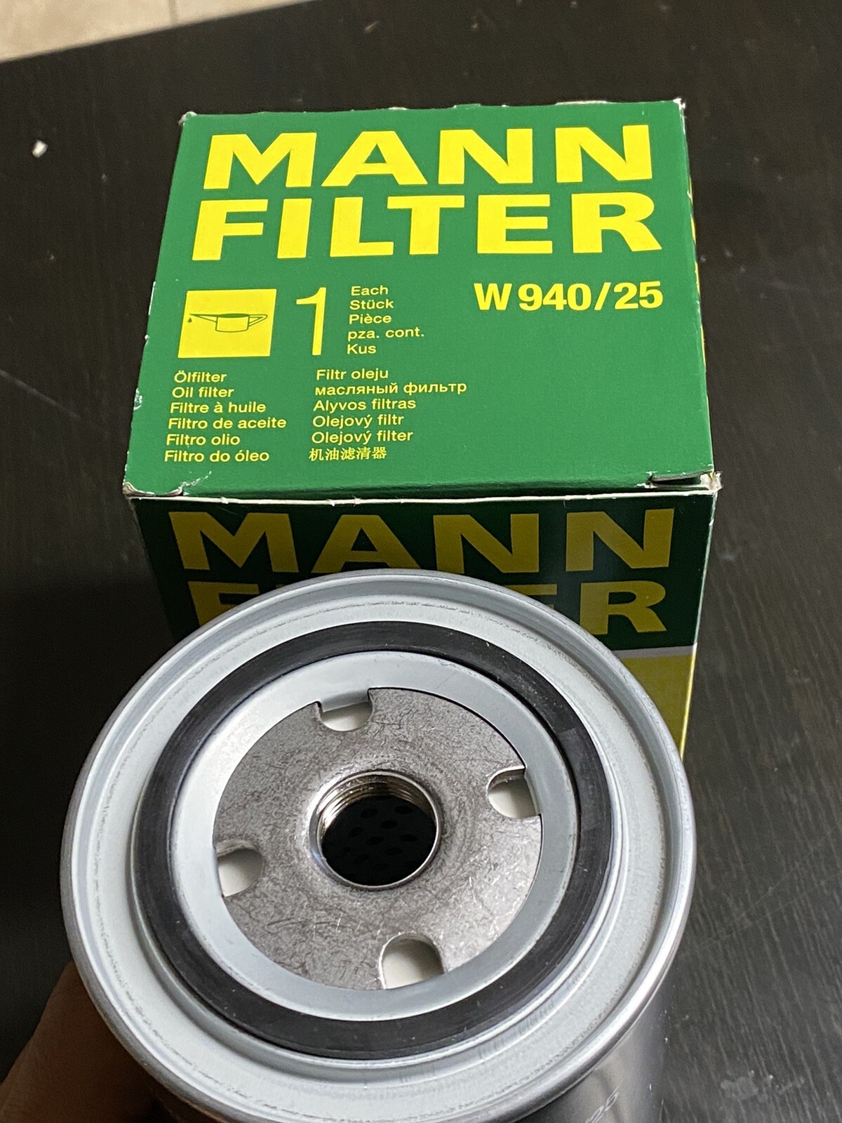 Mann 940/25 Audi/VW Spin On Oil Filter | eBay