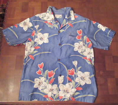 Vtg 60s Kimo’s Polynesian Shop floral button-front Hawaiian-made shirt ...