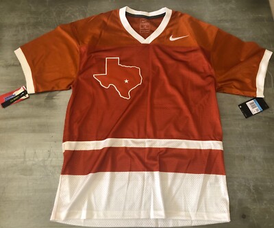 NWT NIKE UT Austin Texas Longhorns Jersey Medium Men's Football Burnt ...