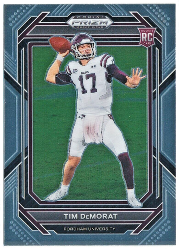2023 Panini Prizm Draft Picks - Tim DeMorat - Fordham Rams - RC - #114 ...