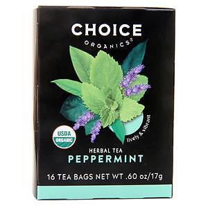 Choice Organics Herbal Tea Peppermint 16 pckts | eBay