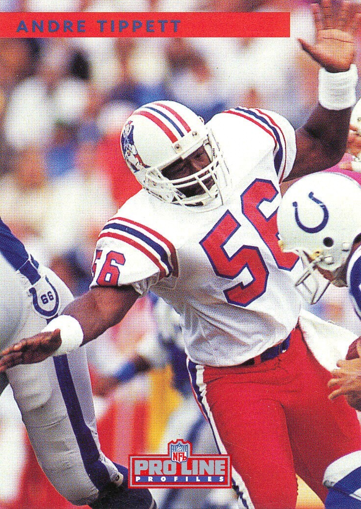 PROLINE-PROFILES Andre Tippett IOWA HAWKEYES PATRIOTS HOF | eBay