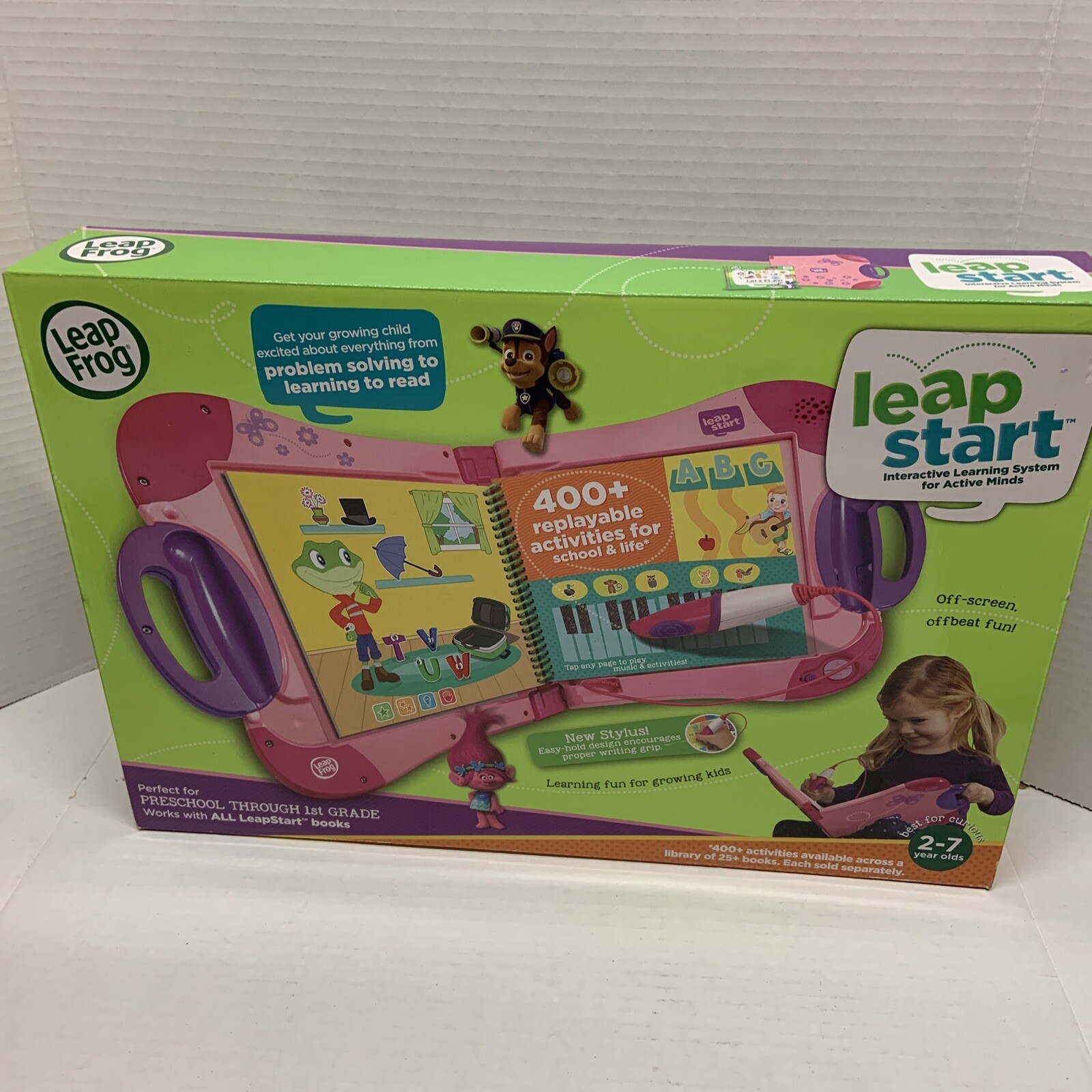 LeapFrog LeapStart Interactive Learning System Pink Model 602150 for ...