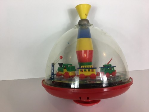 Vintage Spinner Panorama Spinning Top Train Toy | eBay