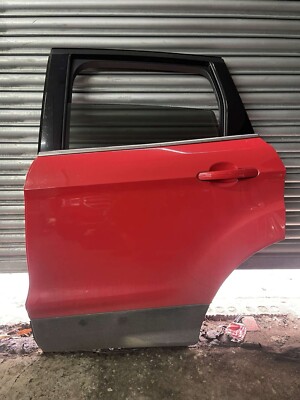 FORD KUGA DOOR PASSENGER REAR COMPLETE RED MK2 2012 - 2017 | eBay UK