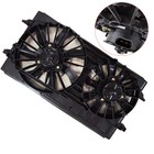 For 04-12 Chevrolet Malibu 05-10 Pontiac G6 Dual Radiator Cooling Fan ...