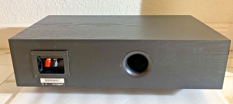 PROFESSIONAL SPEAKER Polk Audio CSM + With Black Two-Way Center Channel ...