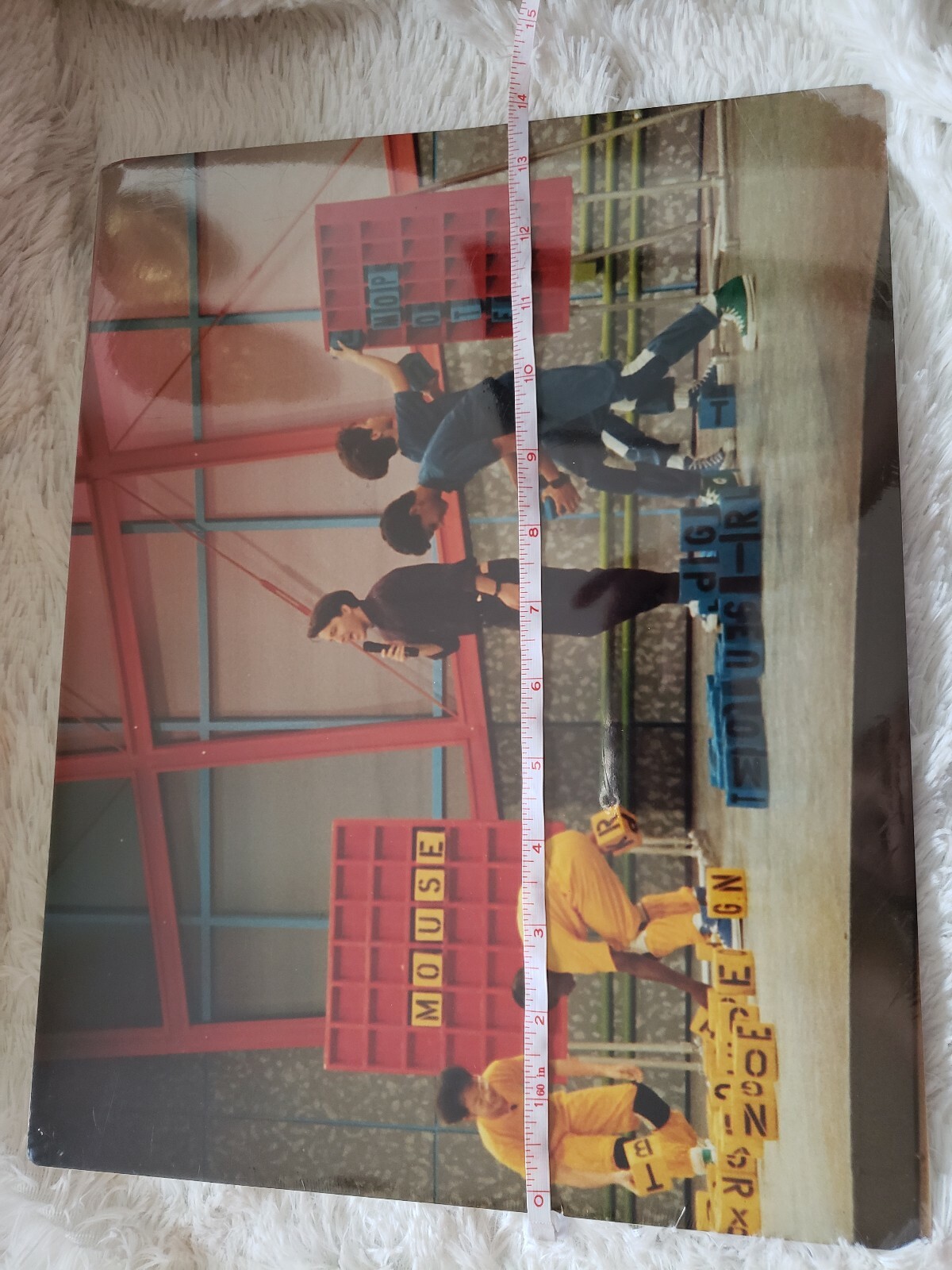 Vintage Think Fast Nickelodeon Show Lithograph photograph 1990s TV Show ...