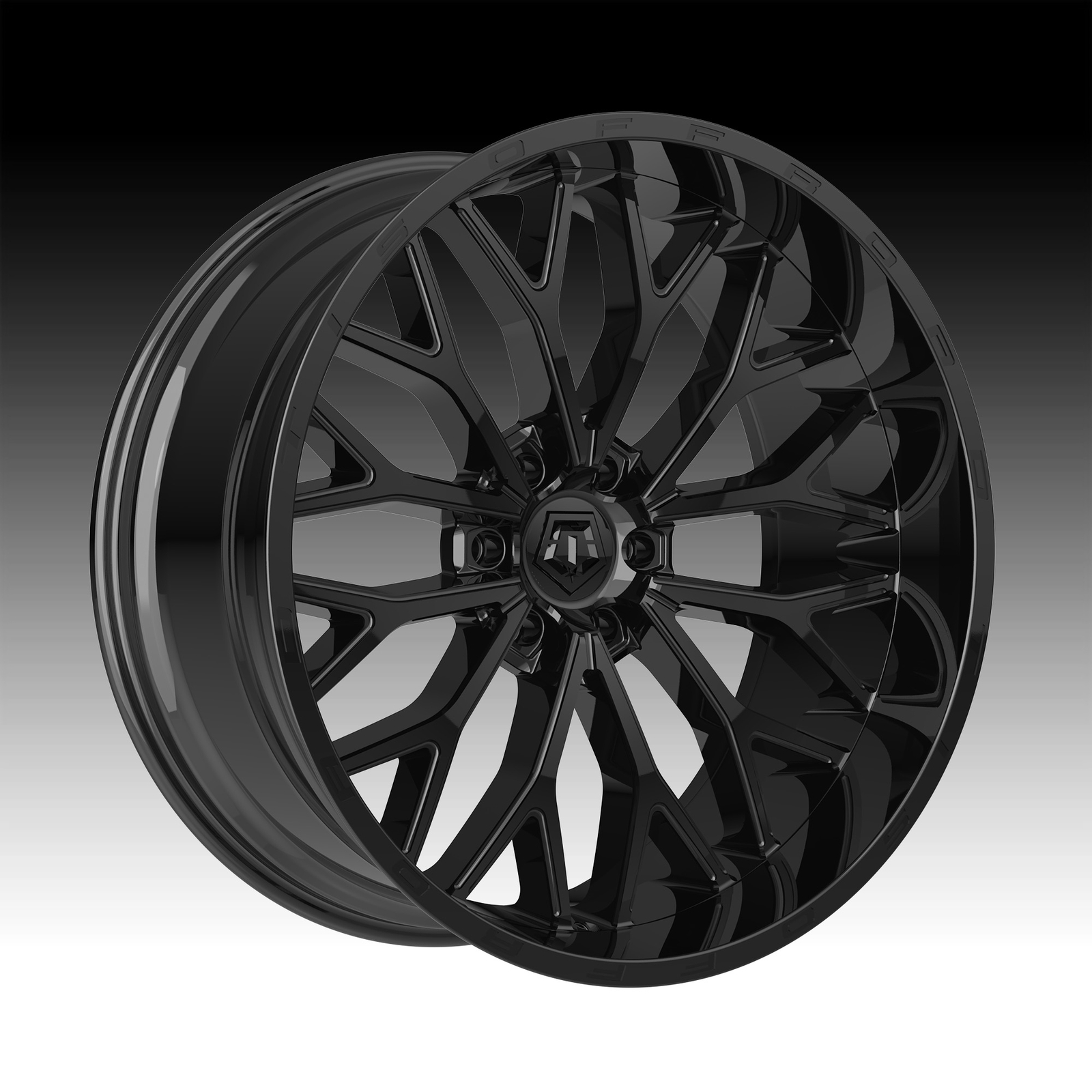4/TIS 565B Gloss Black 22x10 6x5.5 -19mm (565B-2208319) 840286732857| eBay
