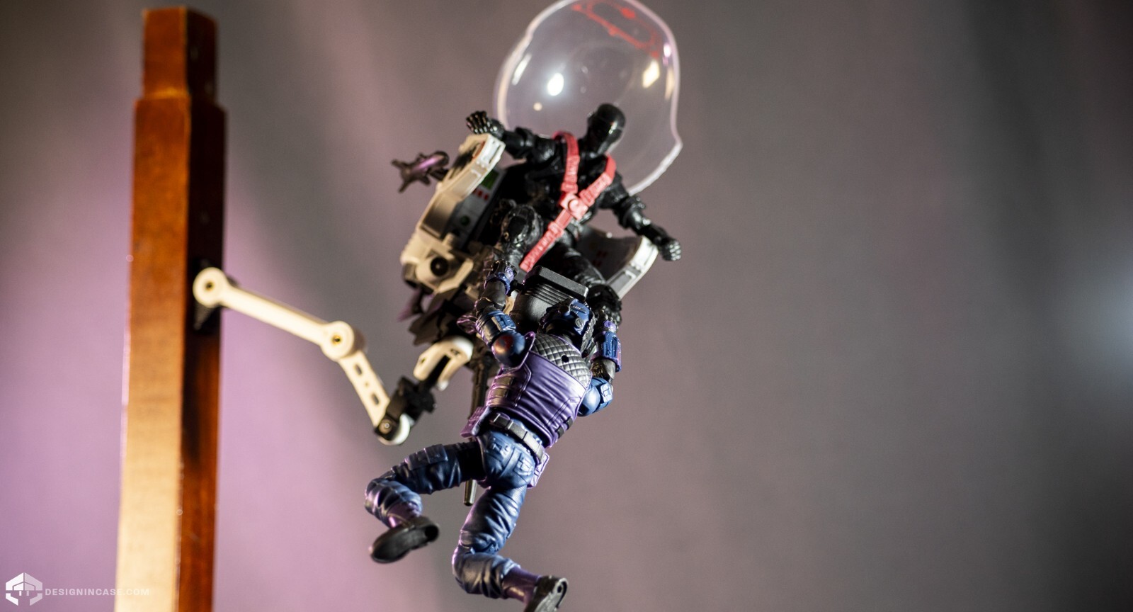 Designincase GI Joe Classified Trubble Bubble Stand - 3D Printed Python ...