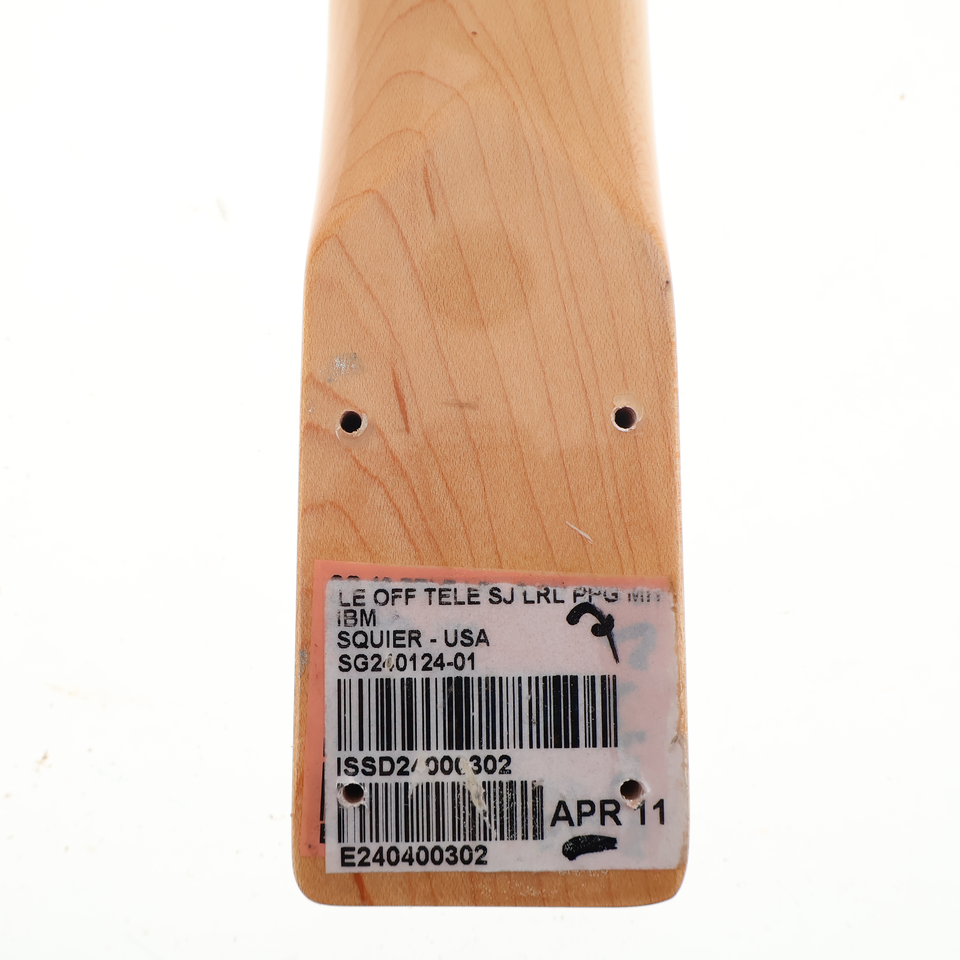 Squier Telecaster Neck Paranormal Offset Tele Laurel Fingerboard Block ...