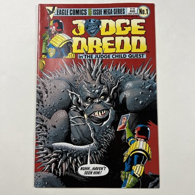Judge Dredd # 1 NM- Eagle Comics Limited Series Comic Book Child Quest ...