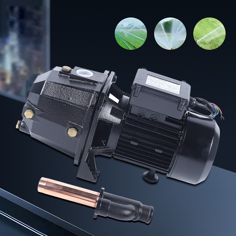 1 Hp Shallow Well Jet Pump Homes Supply Water Well Jet Pump w/ Pressure ...