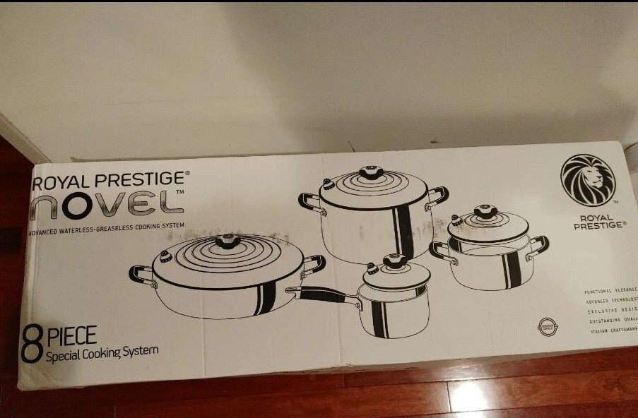 ROYAL PRESTIGE 8 PIECES NOVEL NEW!! | eBay