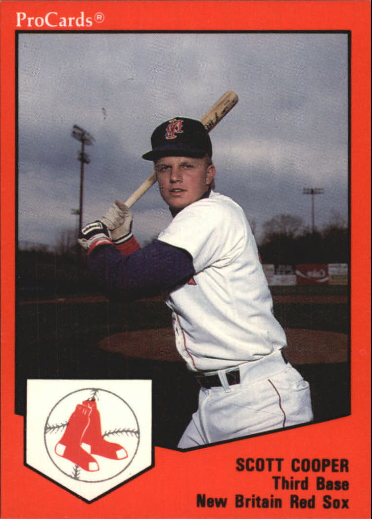 1989 New Britain Red Sox ProCards #609 Scott Cooper | eBay