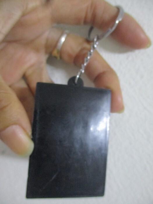 for team HRC honda racing keychain black silicone 1.5x2 inch 4x6 cm ...