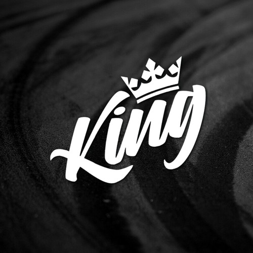 King Car Sticker Decal - Funny Bumper or Window Vinyl Die Cut JDM | eBay